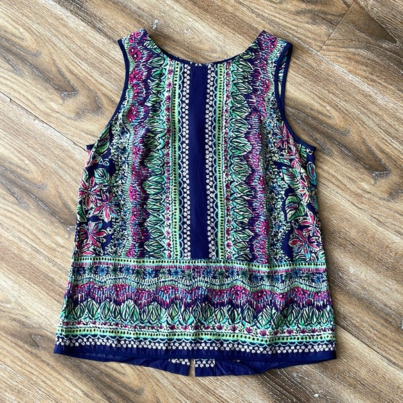 Lilly Pulitzer | Tops | Lilly Pulitzer Iona Sleeveless 0 Silk Shell ...
